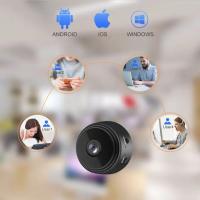 China ABS Infrared Mini Wireless Security Camera 1080P P2P CCTV Night Vision Motion Tracker for sale