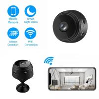 China ABS Infrared Mini Wireless Security Camera 1080P P2P CCTV Night Vision Motion Tracker for sale