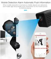 China Mini WiFi Security Camera 1080P Smart Tracking 90 Degree Wide Angle 700mAh Battery for sale