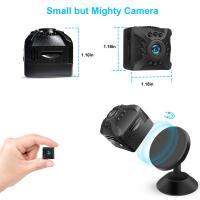 China CMOS X5 Mini WiFi Security Camera Wireless HD 1080P Plastic Material for sale