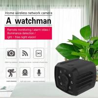 China 33x39x33mm Mini WiFi Camera , Night Vision Webcam Small Cube Security Camera for sale
