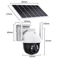 China 3G 4G LTE Solar Panel Security Camera 4MP Wireless For Outdoor for sale