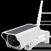 China 1080P HD Solar Panel Security Camera Horizontal 92 Degree Waterproof for sale