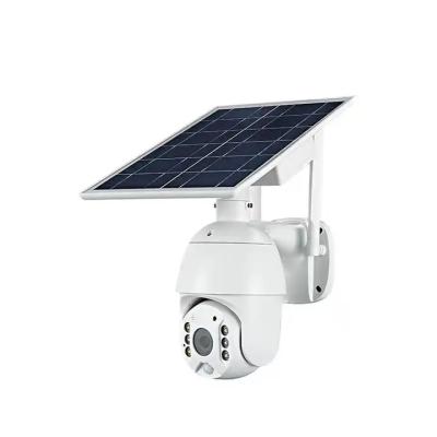 China RoHS 4G Solar Panel Security Camera 7W IP67 Waterproof Battery 21000mAh Outdoor PTZ for sale