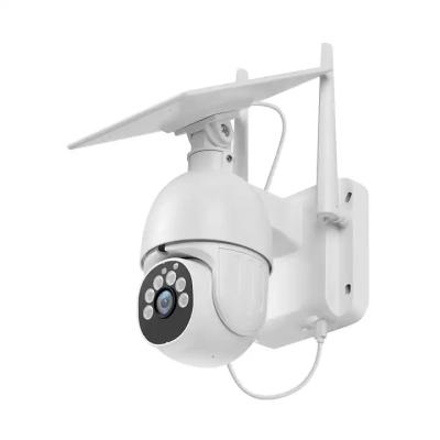 China Solar Powered 4G Security Camera 1080P Wireless Outdoor with TF Card Storage and 360 Rotation for sale