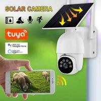 China Wireless IP Solar Security Camera 2MP 1080P Outdoor Waterproof IP65 with PIR Motion Detection for sale