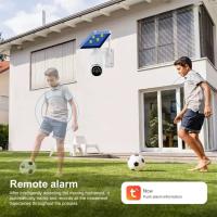 China Solar Powered 4G Security Camera 1080P Wireless Outdoor with TF Card Storage and 360 Rotation for sale