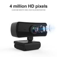 China 4MP 2K USB Webcam 30FPS Plug and Play Built-in Microphone for PC Laptop for sale