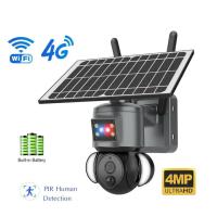 China Outdoor Indoor CCTV Security Camera Panoramic With 4MP Floodlight for sale