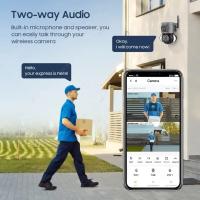 China Outdoor Indoor CCTV Security Camera Panoramic With 4MP Floodlight for sale