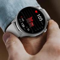 China 1.43 Inch AMOLED Smart Watch with Bluetooth Call NFC IP68 Waterproof 260mAh Battery for sale