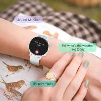 China IP68 Waterproof Smart Watch 1.1 Inch AMOLED Screen BT Call Fitness Tracker Heart Rate Blood Oxygen Monitor for Women for sale