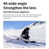 China 4K 60FPS Sports Camera Waterproof IP68 170 Degree Wide Angle WiFi Action Cam with 1200mAh Battery for sale