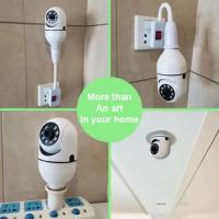 China CE 360 Degree Home Indoor Security Camera LED Light Bulb Camera 720P for sale