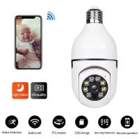 China CE 360 Degree Home Indoor Security Camera LED Light Bulb Camera 720P for sale