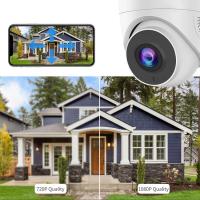 China Indoor HD 1080P Wireless WiFi Security Camera A5 Conch Camera ABS Plastic Material for sale
