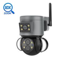 China 4MP 10X Optical Zoom Outdoor PTZ Camera WiFi Two Way Audio IP65 Waterproof for sale