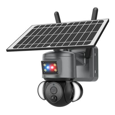 China WiFi IP Network Solar Panel Security Camera HD 4MP 4G For Outdoor for sale