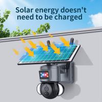 China WiFi IP Network Solar Panel Security Camera HD 4MP 4G For Outdoor for sale