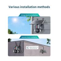 China WiFi IP Network Solar Panel Security Camera HD 4MP 4G For Outdoor for sale