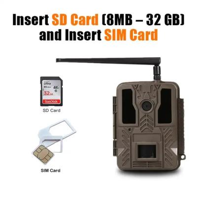 China 4G Hunting Outdoor Trail Camera IP67 Waterproof 14MP Night Vision 0.3s Trigger for sale