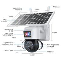 China Multipurpose Solar 4G PTZ Camera WiFi Night Vision 6MP Dome Network for sale