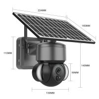 China Weatherproof Durable 4G Outdoor Camera Solar , Practical Solar Powered 4G CCTV Camera for sale