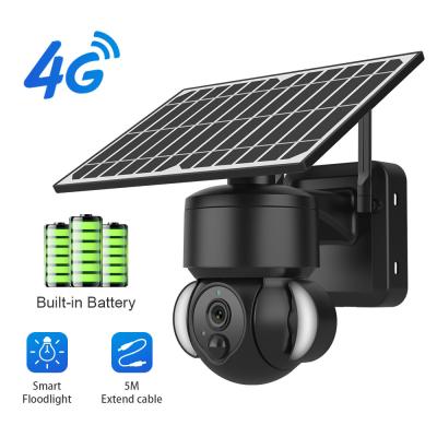 China Tuya PTZ IP Solar Security Camera 4G 3MP Wireless Surveillance for sale