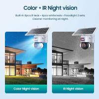 China 4G Solar Powered CCTV Camera 2K 5MP Outdoor Wireless Security Camera with 32000mAh Battery for sale