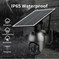 China 6MP 4G Solar PTZ Camera Outdoor Weatherproof with 30m IR Night Vision and Dual Lens for sale