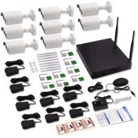 China 8 Channel Wireless NVR Security Camera System 720P with 1TB HDD and 10.1 Monitor for sale