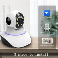 China VESAFE 2MP 1080P Wireless PTZ Security Camera with Full Color Night Vision and Two-Way Audio for sale