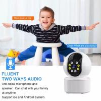 China 1080P WiFi Indoor IP Camera 2.4G Wireless Security Camera with Night Vision and Two-Way Audio for sale