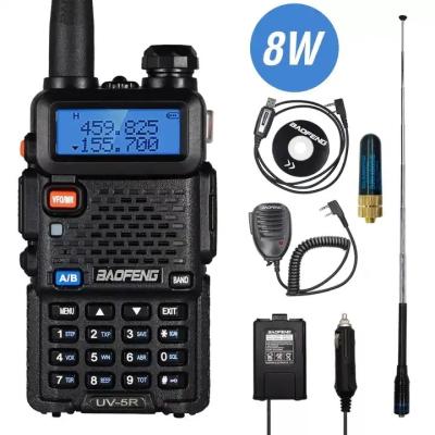 China Dual Band Radio Walkie Talkie UV-5R 8W 10W Handheld 128 Channels for sale