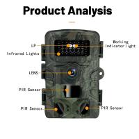 China 13MP Hunting Trail Camera PR700pro Outdoor Wildlife IP65 Waterproof Night Vision 1080P 20m PIR for sale