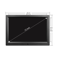 China 15 Inch Digital Photo Frame AC 5V 1A 2A LCD Video Screen Smart Photo Frame for sale