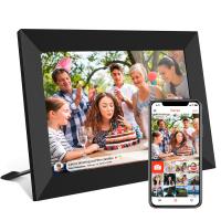 China 10.1 Inch WiFi Digital Photo Frame 1280x800 AC 100V-240V Smart Picture Frame for sale
