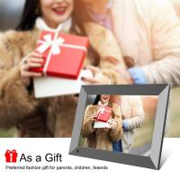 China 10.1 Inch WiFi Digital Photo Frame 1280x800 AC 100V-240V Smart Picture Frame for sale