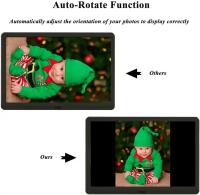 China 10.1 Inch WiFi Digital Photo Frame 1280x800 Smart Picture Frame with 16GB Storage for sale