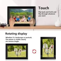 China 10.1 Inch WiFi Digital Photo Frame 1280x800 Smart Picture Frame with 16GB Storage for sale
