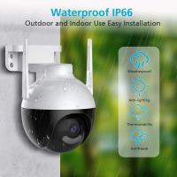 China RoHS 4MP WiFi Wireless Camera System Ultra HD PTZ With CMOS Sensor for sale