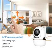 China 1080P PTZ WiFi Security Camera System for Pet Monitoring Home Office 355° Rotation for sale