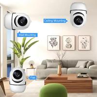 China 1080P PTZ WiFi Security Camera System for Pet Monitoring Home Office 355° Rotation for sale