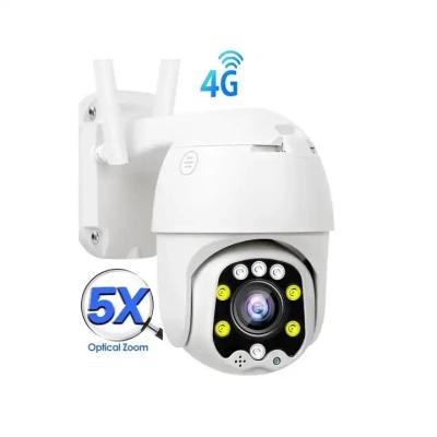China Wireless IR Security Camera 5X Zoom WiFi PTZ Outdoor 8MP 4K Night Vision CCTV for sale