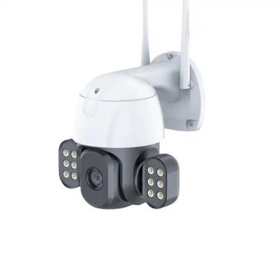 China Outdoor 5MP WiFi Security Camera with Floodlight Two Way Audio 4K CCTV for sale