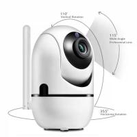 China 1080P Wireless IP Camera WiFi Home CCTV System with Night Vision and Two-Way Audio for sale