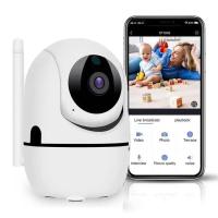 China 1080P Wireless IP Camera WiFi Home CCTV System with Night Vision and Two-Way Audio for sale