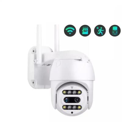 China 4MP CMOS 2.4G WiFi Wireless Camera System 10X Zoom Dual Lens PTZ CCTV for sale