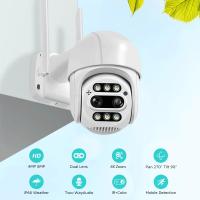 China 8MP Dual Lens IP Wireless CCTV Security Camera Outdoor 2.4G WiFi 3.6mm+12mm for sale