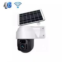 China 4G Solar Security Camera 1080P IP66 Waterproof 12000mAh Battery 2 Way Audio for sale